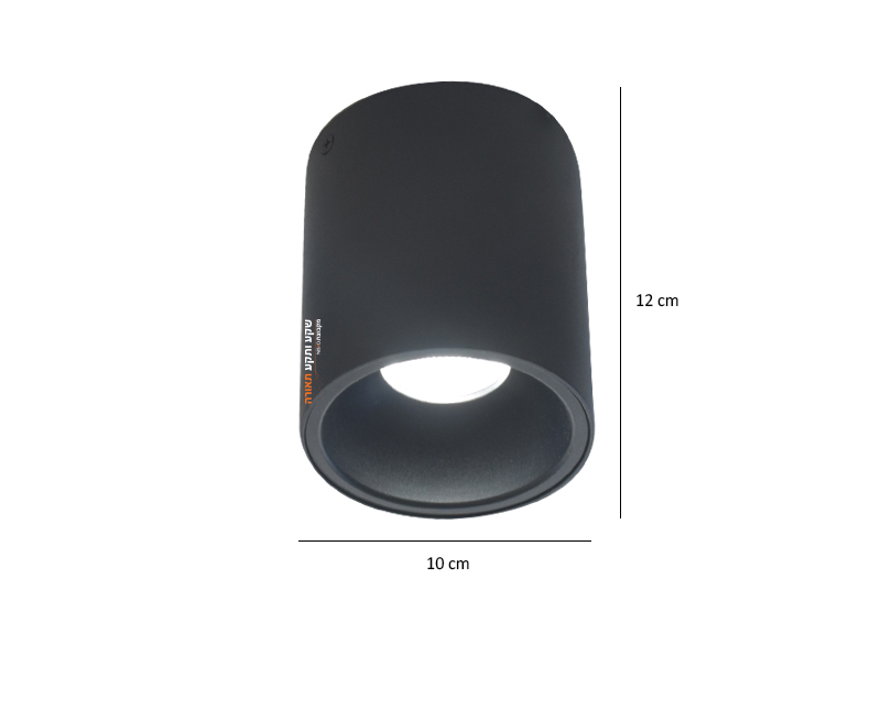 תאורה לבית - תאורת חוץ - צילינדר תקרה - צילינדר מולאן - Nisko Lighting