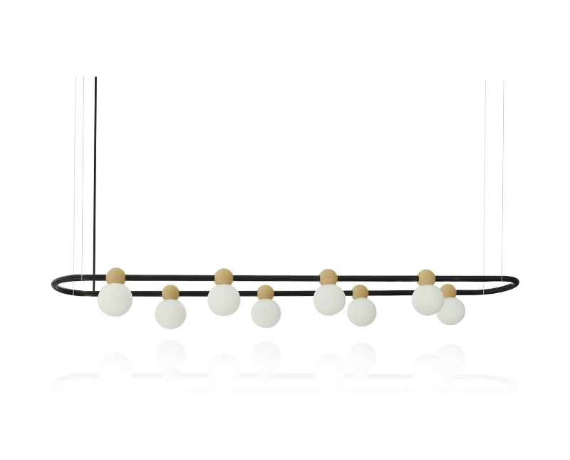 תאורה לבית - תאורת פנים - מנורות תליה - רמדה אובלי תלוי - Nisko Lighting