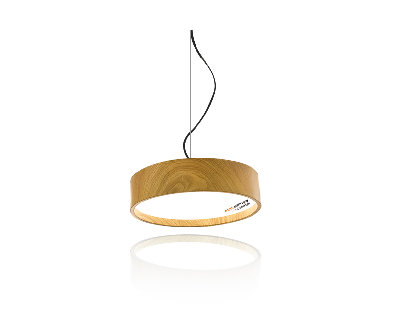 תאורה לבית- תאורת פנים - מנורת תלייה 50ק עץ - Nisko Lighting