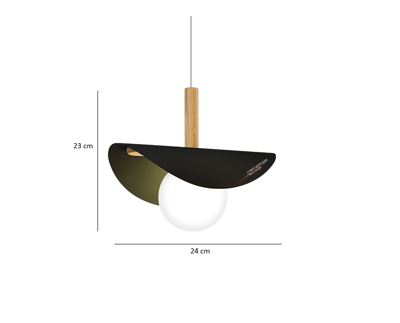 תאורה לבית - חדשים - מנורות תליה - אופוריה תלוי אלון - Nisko Lighting