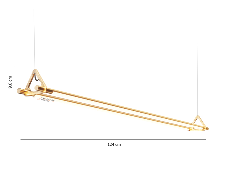 תאורה לבית - תאורת פנים - מנורות תלייה - Nisko Lighting - Brass system 2